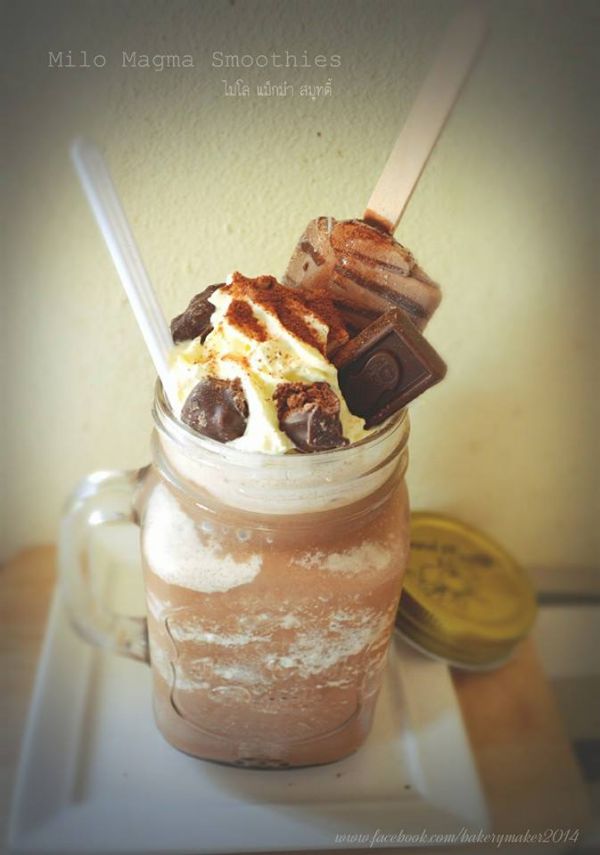 Milo Magma Smoothie : ไมโลแม็กมาสมูทตี้ – 20 เมนูขั้นเทพ